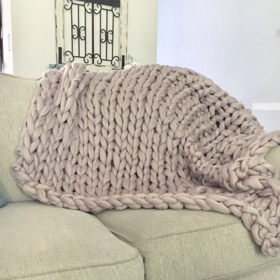 Big Yarn Giant Super Bulky Merino EPIC EXTREME Arm Knitting Kit Chunky ...