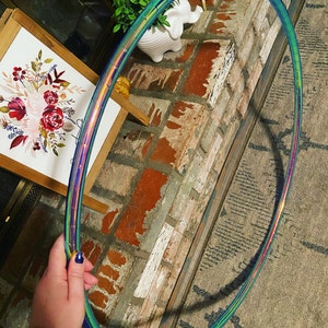 Portal Spillage Reflective Color Morph Taped Hoop | Etsy