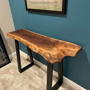 H 28 Inch Trapezoid Console Table Legs 1 Pair SS230 - Etsy