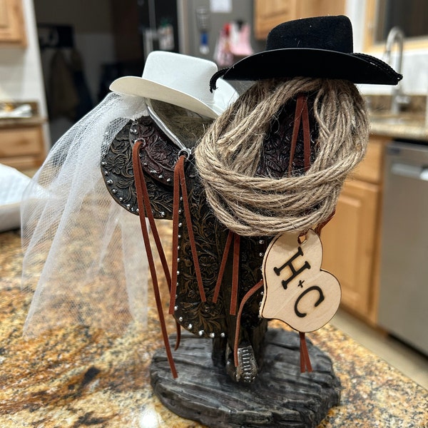 Saddle Cake Topper-grooms Cake Topper-horse Saddle-rustic-birthday Cake ...