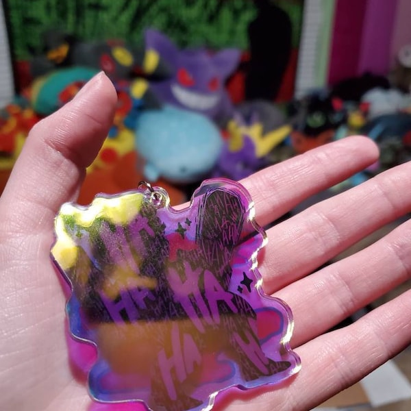 Evil Dead ASH WILLIAMS - 2.5" Iridescent Acrylic Keychain - Etsy