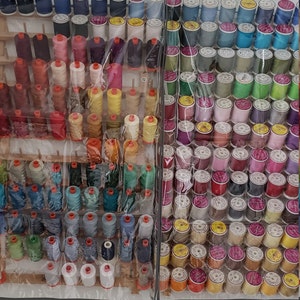 Dust Cover for 120 Spool Wall Thread Rack 28 X 17 - Etsy