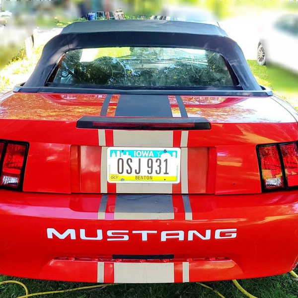 99-04 Mustang Bumper Letters - DIGITAL FILE ONLY - Etsy