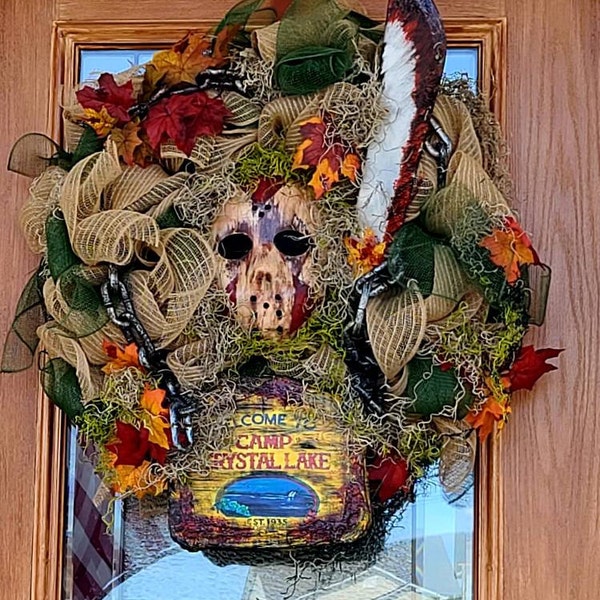 My Bloody Valentine Inspired Wreath. Halloween Decor. Gore for the Door ...