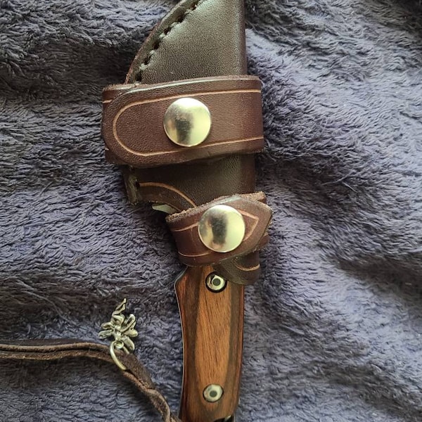 Leather Scout Sheath for the Benchmade Hidden Canyon Hunter - Etsy