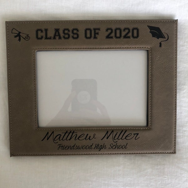 Graduation Picture Frame, Personalized Graduation Gift, Graduation ...