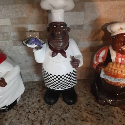 African American Black Chef Kitchen Bistro Italian Cooking - Etsy