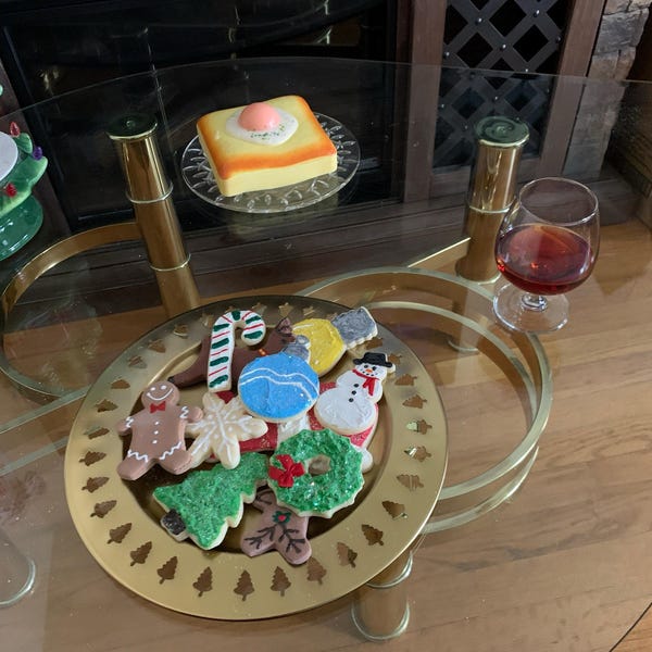 Glass of Fake Brandy - Etsy