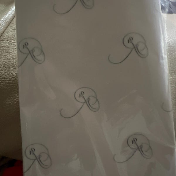 Personalized Tissue Paper, Custom Logo Tissue Paper, Branded Tissue ...