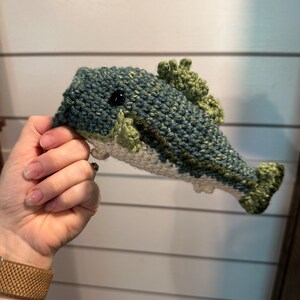 PDF Mini Largemouth Bass No-sew Amigurumi Crochet Pattern ...