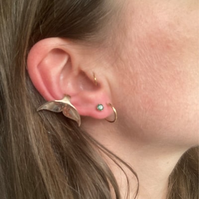 Gecko Ear Cuff Silver Lizard Ear Cuff Gecko Jewelry Gecko - Etsy