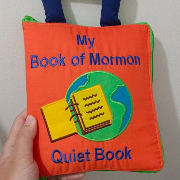 My Book of Mormon Quiet Book LDS Faith Scripture Church Sacrament ...
