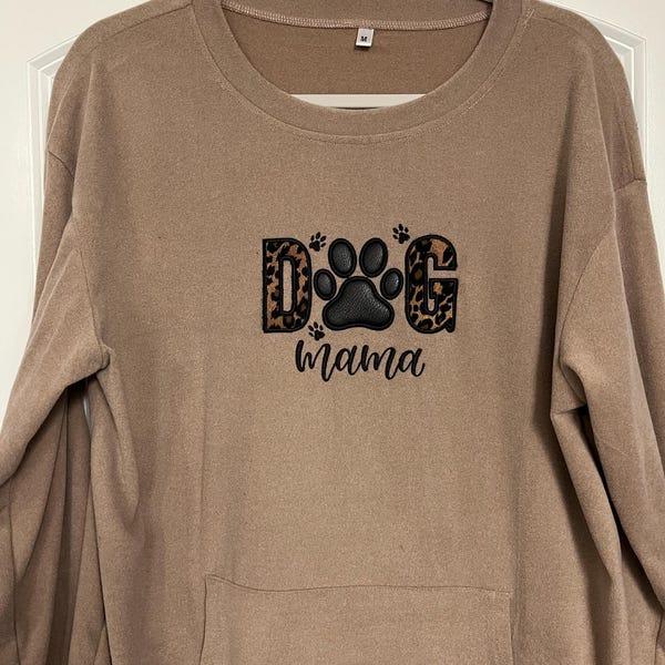Dog Mom Embroidery Designs, Mother's Day Pet Lovers Embroidery Design ...