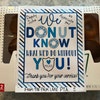 Police Appreciation Donut Printable 8x10 Sign, Doughnut Officer Week ...