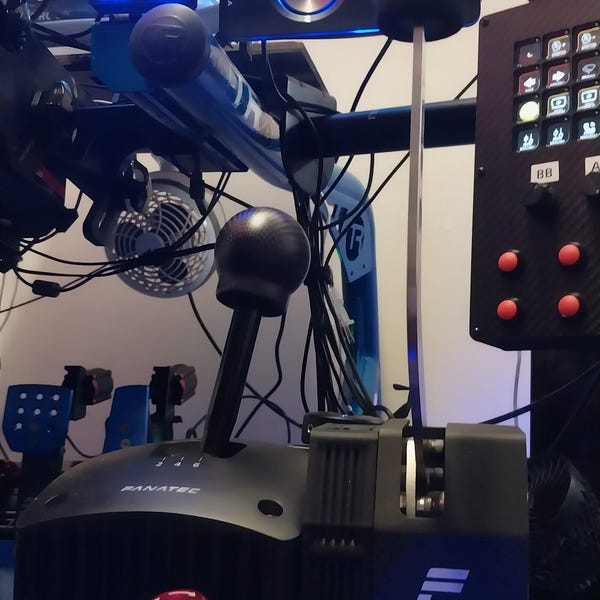 Popsracer 8020 Sim Racing Piston Connecting Rod Cup & Headphone Holder ...