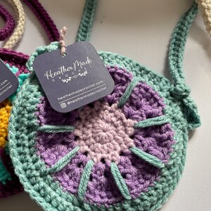 Reagan Bitty Bag Pattern Crochet Toddler Bag Pattern Children's Bag ...