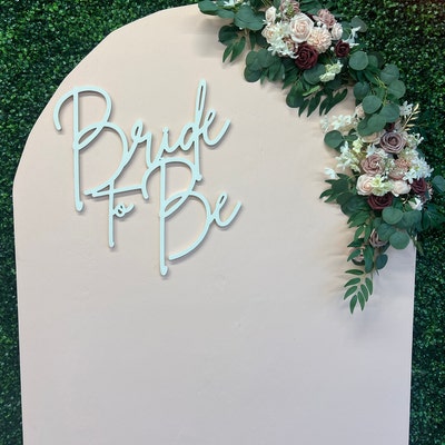 Bride to Be Wood Sign, Wedding Backdrop, Wedding Bar Sign, Bridal ...