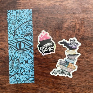 ACOTAR Sticker SJM ACOTAR Book Stack Sticker - Etsy