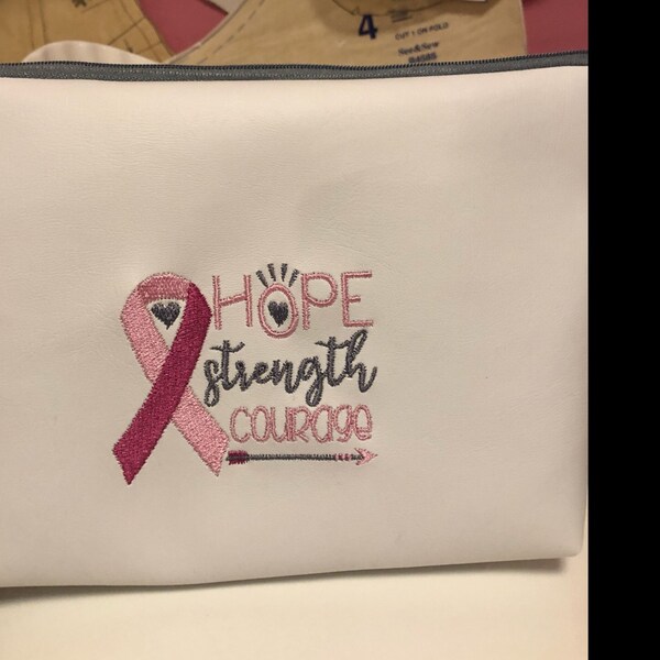 Breast Cancer Hope - Machine Embroidery Design, Cancer Awareness ...