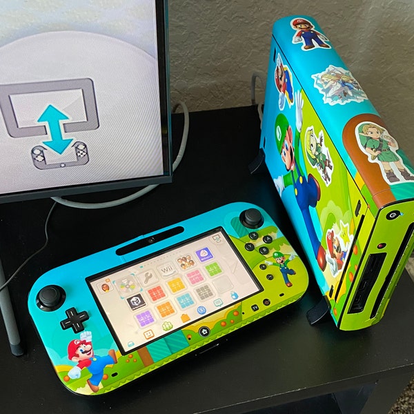 Skin Decal WRAP for Nintendo Wii U - Custom Made With High Quality - Etsy