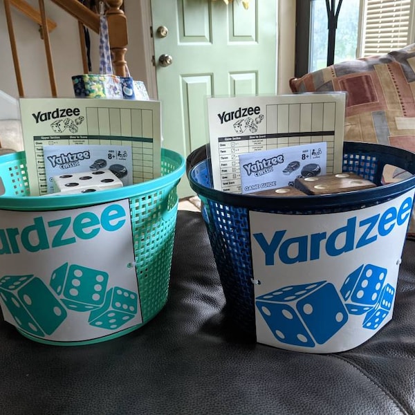 Yardzee (yahtzee) and Yarkle (farkle) - Digital Score Card, Score Sheet ...