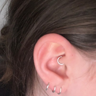 Twist Lobe Cuff, Minimalist Lobe Cuff Stud Earrings, Lobe Cuff Sterling ...