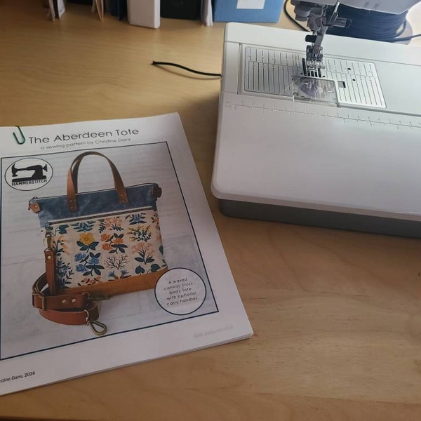 The Aberdeen Tote, PDF Sewing Pattern - Etsy