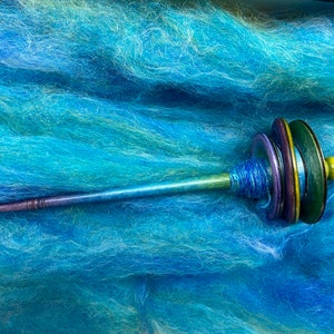 Akha Style Spindle in Sugar Maple and Black Walnut made to | Etsy