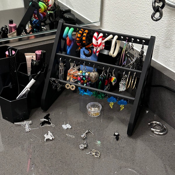 Spiderweb Earring Display Rack Jewelry Standing Spooky Halloween Web - Etsy