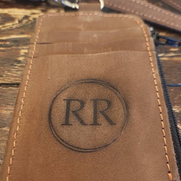 Personalized Id Holder,leather Id Badge Holder,leather Id Tag,leather ...