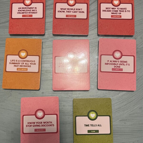 Who Are You Personality Traits Oracle Deck (106 Traits) - Etsy