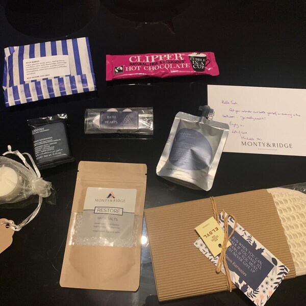 Personalised Running Gift Box: Monty&ridge Letterbox Hamper - Etsy UK