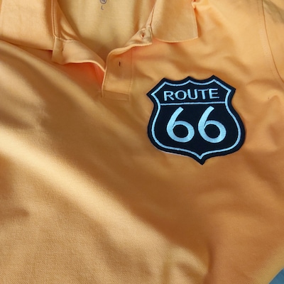 Route 66 Machine Embroidery Design - Etsy