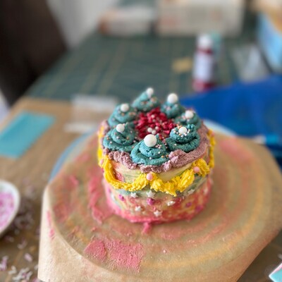 DIY Cake Kit Floral Kit 10x Items Included At-home Cake Decorating Kit ...