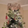 Christ is Born Christmas Tree Topper - Christian Gift - Wooden Ornament ...