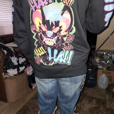 Protogen Furry Hoodie Zip, Fursona Hoodie Shirt, Furry Shirts and Tank ...