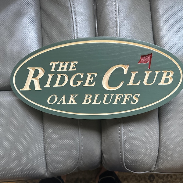 Personalized Rustic Trailer Carved Outdoor Sign With Camper and Trees ...