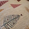 Pink Gingerbread Woven Blanket Christmas Holiday Cotton Throw Living ...