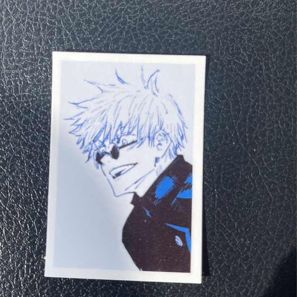 Gojo Manga Sticker - Weatherproof, JJK, Anime Sorcerer, Satoru, Jujutsu ...