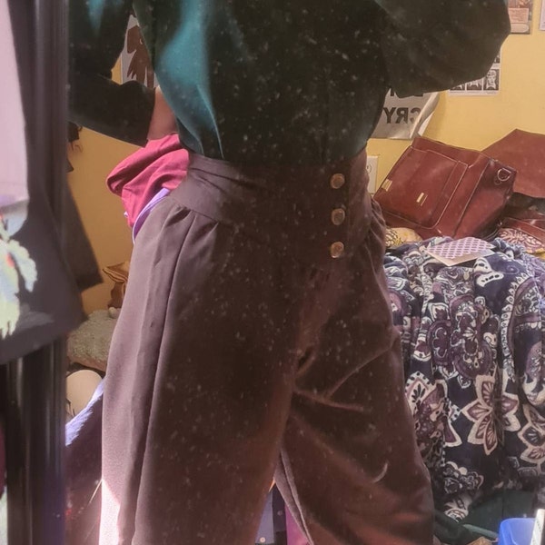 Renaissance Men's Pirate/peasant Weskit - Red & Black - Etsy