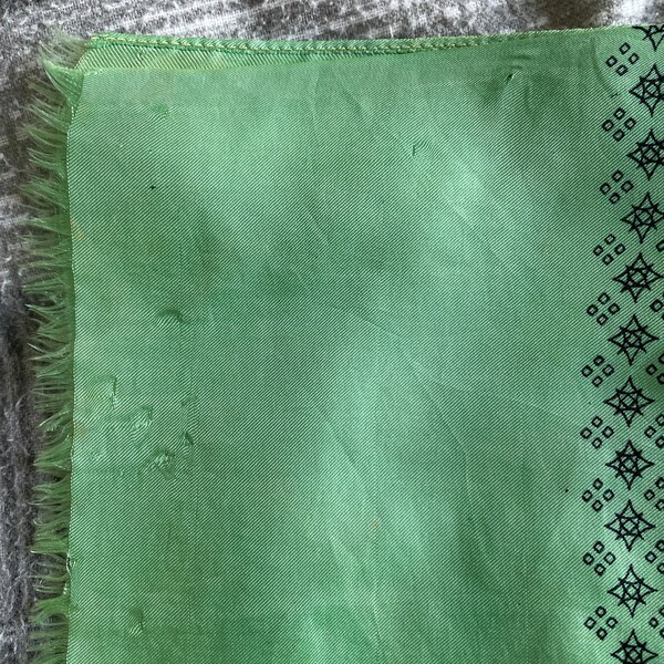 Mens Vintage Paisley 60's Blue Kipper Tie, Gents Rare Retro Psychedelic ...