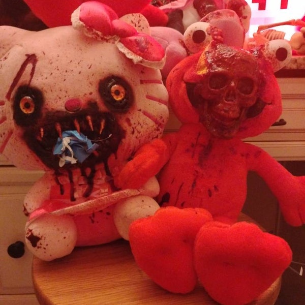 Peppa Pig Creepy Plush Horror Plush Scary Plush Gothic Decor Halloween ...