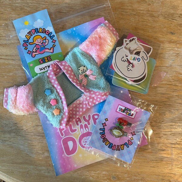 PLAYPERDOLL Labubu Macaron,zzoton,bao-ao Pizza Hat,pizza Doll Clothes ...