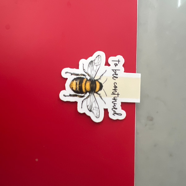 Bee Bookmark, Magnetic Bookmark, Planner Reading Accessory, Cute ...