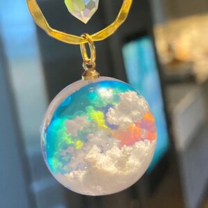 Aurora Sky Keychain - Etsy