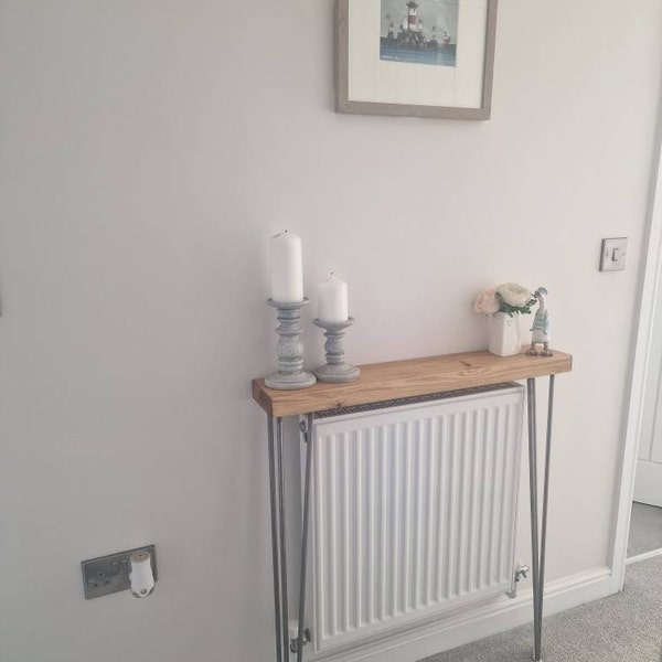 Radiator Shelf | Console Table | Narrow Table | Hallway Table | Table ...