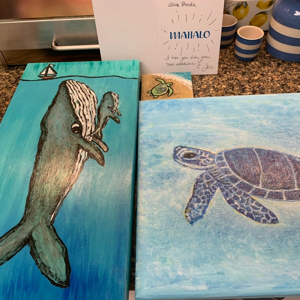 Sea Turtles Sticker | Maui Matte Vinyl Sticker | 3 Sea Turtle ...