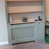 Bookcase Radiator Cover, Bookshelf Radiator Cover, Solid Oak Shelves ...