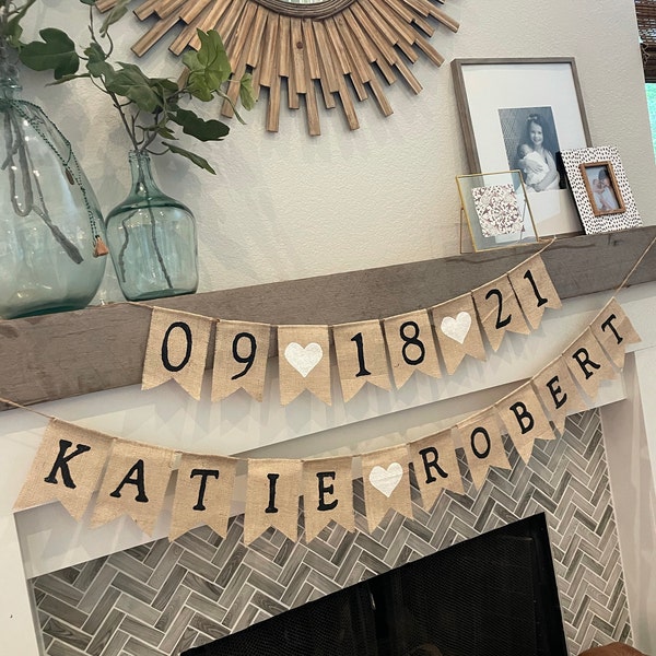 Couples Shower Decorations, Coed Wedding Shower Banner, Rehearsal ...