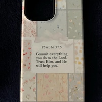 Floral Praise the Lord Scripture Phone Case, Religious Scripture Gift ...